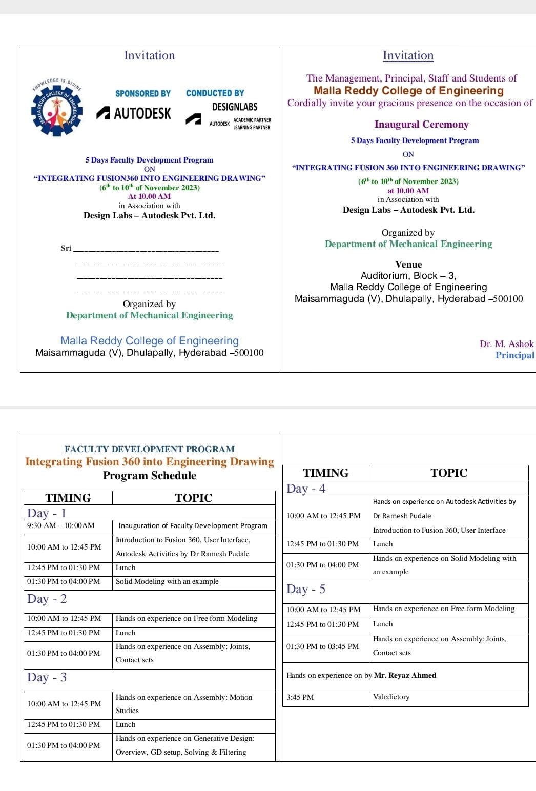 Malla Reddy College of Engineering